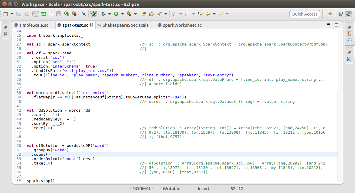 Running Spark On Scala Worksheet Sanori s Blog